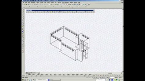 Turbocad Architectural Adding Walls And Windows Youtube
