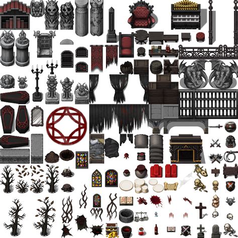 horror tiles rpg maker vx ace sprites inc goldenbap