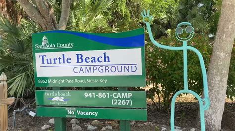 Turtle Beach Campground Sarasota Florida 6 9 2021 Youtube