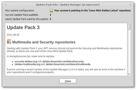 LMDE Update Pack Is Out The Linux Mint Blog