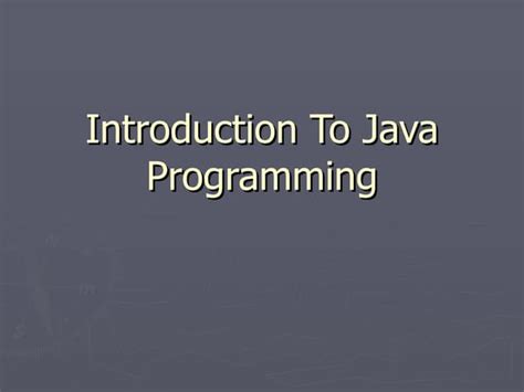 Classes And Objects Ppt