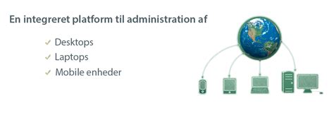 Remote Desktop Management Og Desktop Administrationsløsning Til Msps