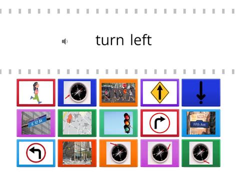 A1 Day 27 Giving Directions Find The Match