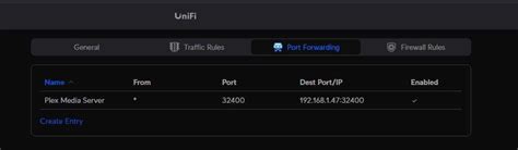 accessing plex remotely through udm r ubiquiti