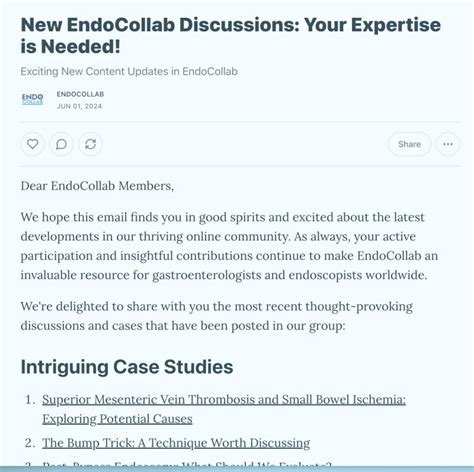 Klaus Mönkemüller On Linkedin New Endocollab Discussions Your Expertise Is…