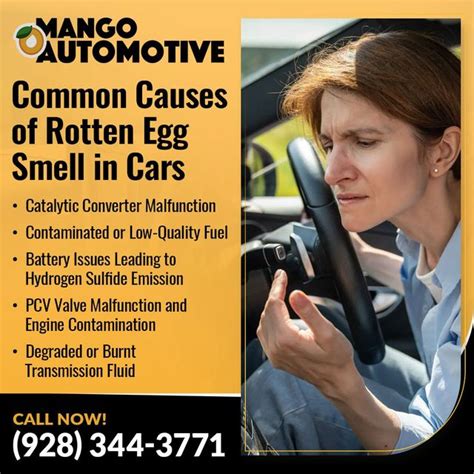 Rotten Eggs Smell In Car