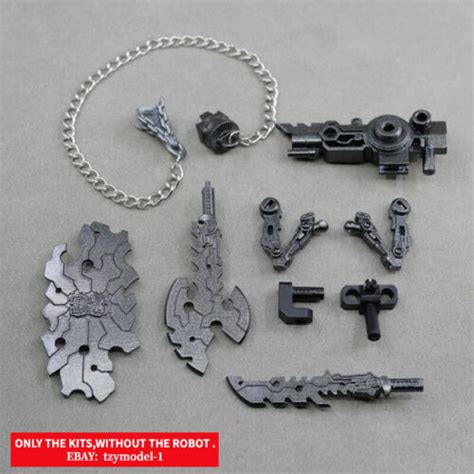 For Ss99 Battletrap Core Terrorcon Freezer Upgrade Kit Chain Hammer Thigh Weapon Ebay