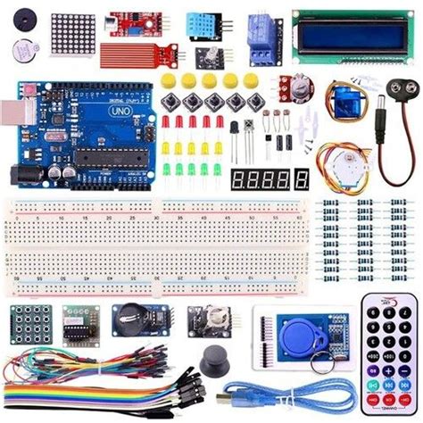 Arduin0 Kit With Rfid And Bluetooth Compatible With Arduino Ide At 2379