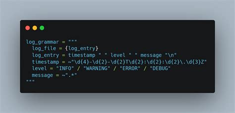 Efficient Parsing Of Log Files Using Parsimonious In Python By Jerry