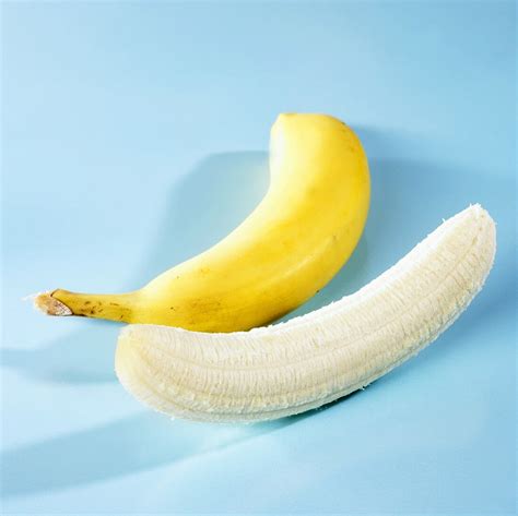 Unripe Banana Peeled