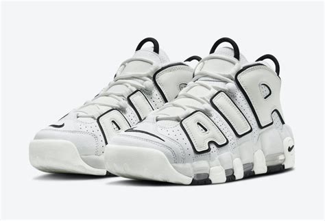 Nike Air More Uptempo White Black Do6718 100 Release Date Sbd