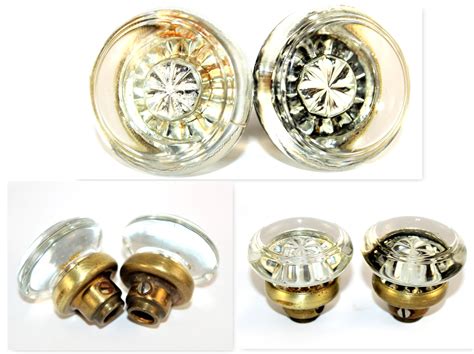 Collection Of Antique Glass Door Knobs