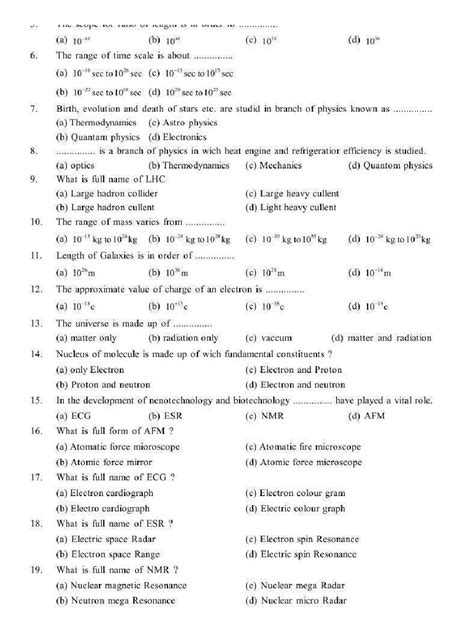 Download Physics And Measurement Pdf Online 2020 By Panel Of Experts