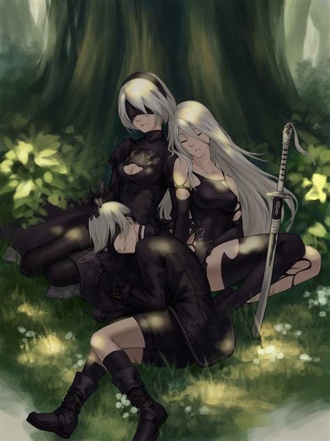 B A S YoRHa Nier Automata Nier Nier Automata Automata Neir Automata