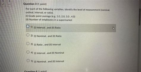 Solved For Each Of The Following Variables Identify The Chegg