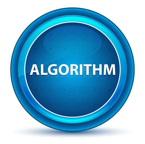 Algorithm Eyeball Blue Round Button Stock Illustration Illustration Of Eyeball Design 129703385