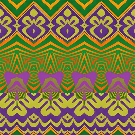 Premium Vector Seamless Abstract Pattern With Rhombus Vector Illustration