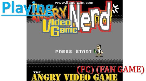 Playing The Angry Video Game Pc Fan Game Its Fing Nerd Youtube