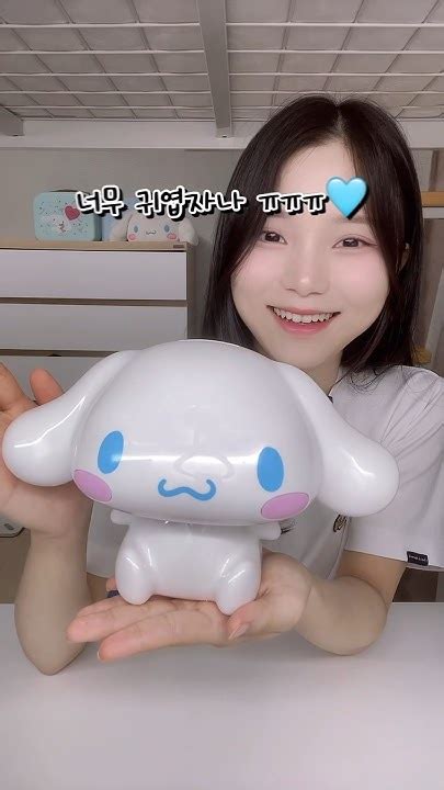 왕 큰 시나모롤 피규어가 단돈 만원대 시나모롤 장난감 리뷰🩵 Youtube