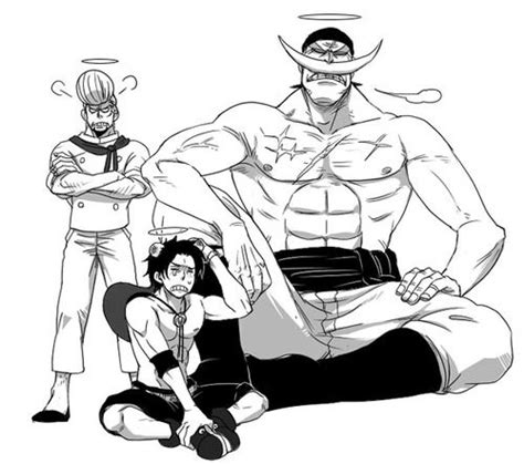 Marco Ace And Thatch One Piece Comic One Piece Ace One Piece Pictures