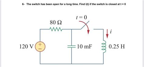 Solved Circuits Question Please Solve The Following Question Chegg