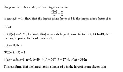 Solved Suppose That N Is An Odd Positive Integer And Write
