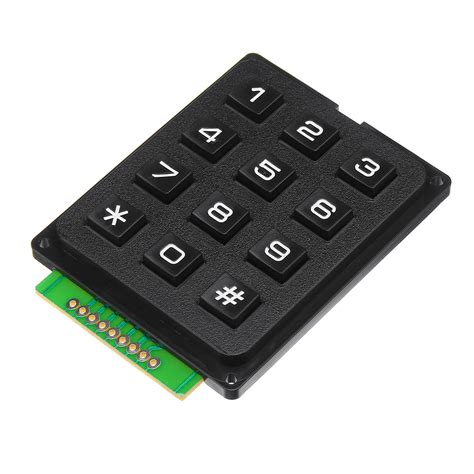 Key Mcu Membrane Switch Keypad X Matrix Array Matrix Keyboard Module Sale Banggood
