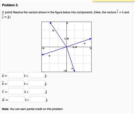 Solved Problem 3 1 Point Resolve The Vectors Shown In The Chegg Com