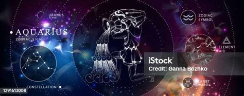 점성술 물병자리 조디악 기호현대 마법 마술 카드 물 주전자와 현실적인 손 그리기 남자 조디악 특성 물병자리에 대한 스톡 벡터 아트 및 기타 이미지 Istock