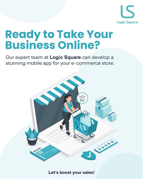 Logic Square Technologies On Linkedin Ecommerce Mobileapp Onlinesuccess Boostyoursales
