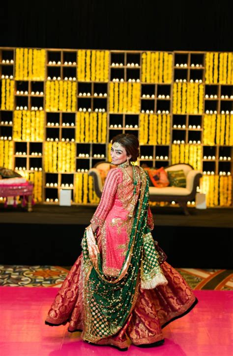 Shaina Sher Mehndi Celebration By Ushna Khan Photography