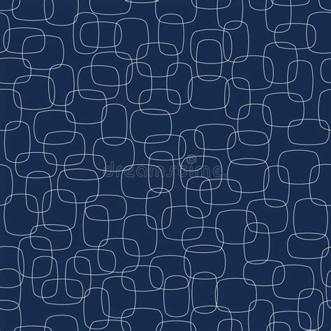 Retro Design Seamless Pattern Intertwining Mesh Stock Vector Illustration Of Intersecting