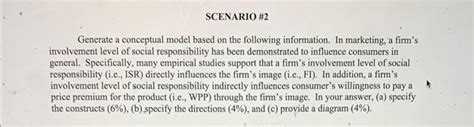 Solved Generate A Conceptual Model Based On The Following Chegg