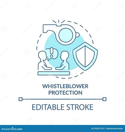 Icône De Concept Turquoise De Protection Des Lanceurs Dalerte Illustration De Vecteur