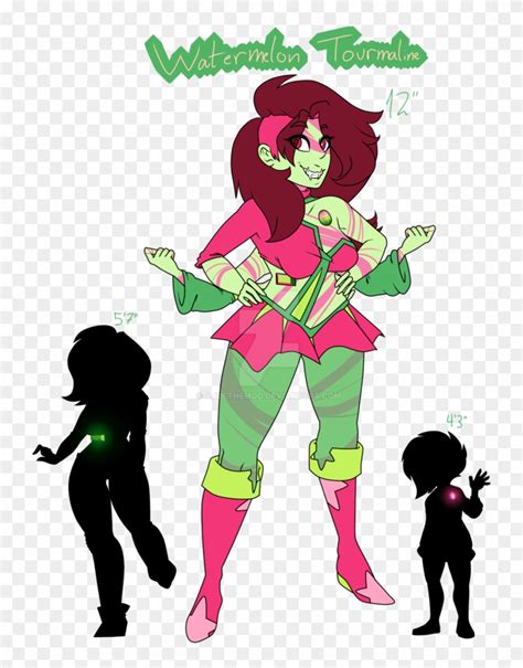 Watermelon Tourmaline By Ajuethemod Steven Universe Watermelon