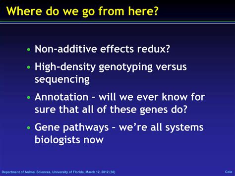 New Tools For Genomic Selection Of Livestock Pptx