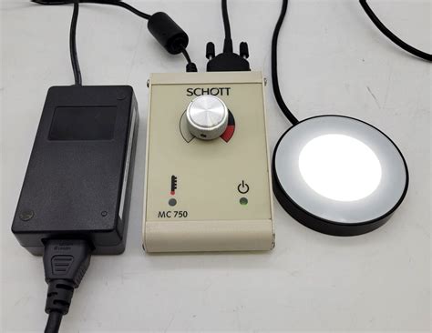 Schott Visiled Mc 750 And Tls Bf Backlight Illumination For Stereo Mic