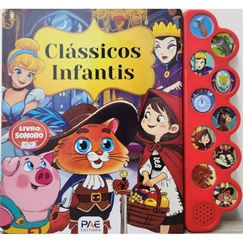 Clássicos Infantis Livro Sonoro Livraria Loyola