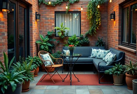 How To Use Outdoor Furniture For Small Patios Opaye