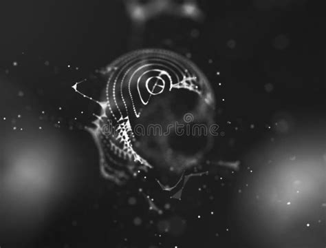 Big Data Visualization Background 3d Big Data Connection Background Cyber Technology Ai Tech