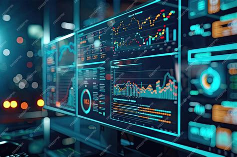 Business Analytics Dashboards For Executive Reports Premium Ai Generated Image