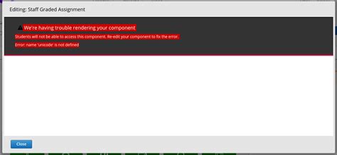 Open Edx Sga Unicode Error Site Operations Help Open Edx Discussions