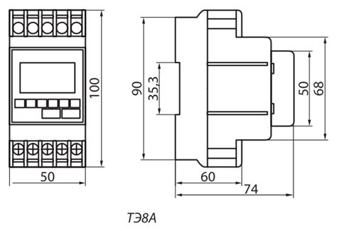 Таймер электронный ТЭ8A-1мин/7дн-8on/off-16А-DIN TDM SQ1503-0002