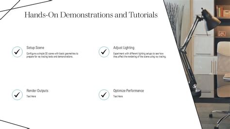 Hands On Demonstrations And Tutorials Ray Tracing Ppt Sample St Ai Ss