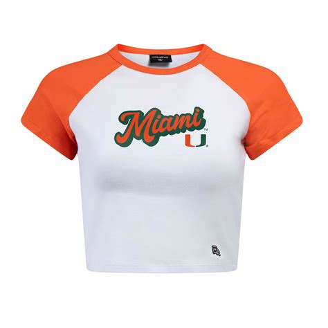 Miami Hurricanes Womens Apparel Miami Team Store