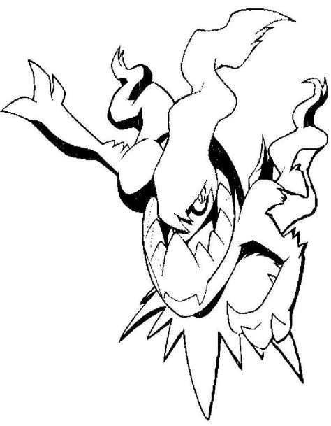 Darkrai 2 Para Colorir Imprimir E Desenhar Coloringlibcom