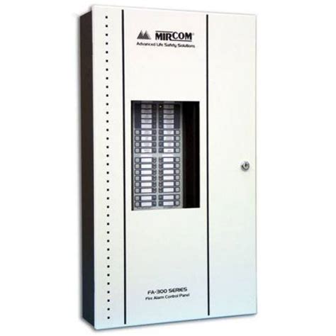 Mircom FA LDW Twelve Zone LED Display Fire Alarm Control Panels With A Built In UDACT