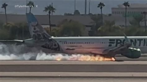 Horror On The Tarmac A Frontier Planes Engine Shreddedvideo In