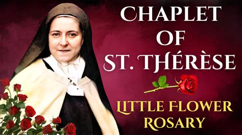 Chaplet Of St Theresa The Little Flower Rosary The Catholic Crusade