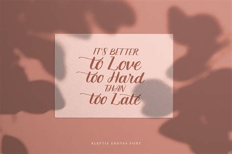 Kleftis Erotas Greek Script Font Behance